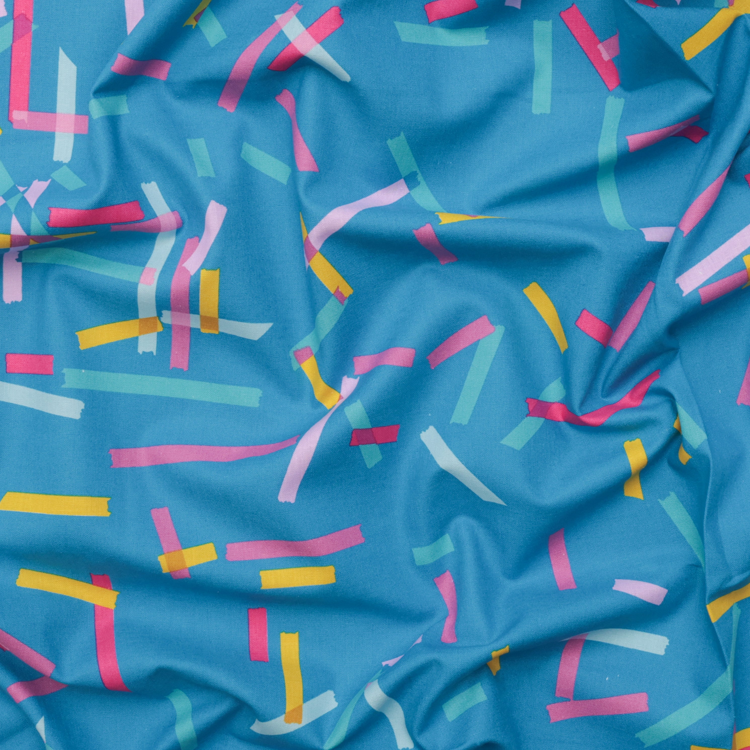 Ruby Star - Canvas - Washi Plus - Cerulean – RICK RACK Textiles