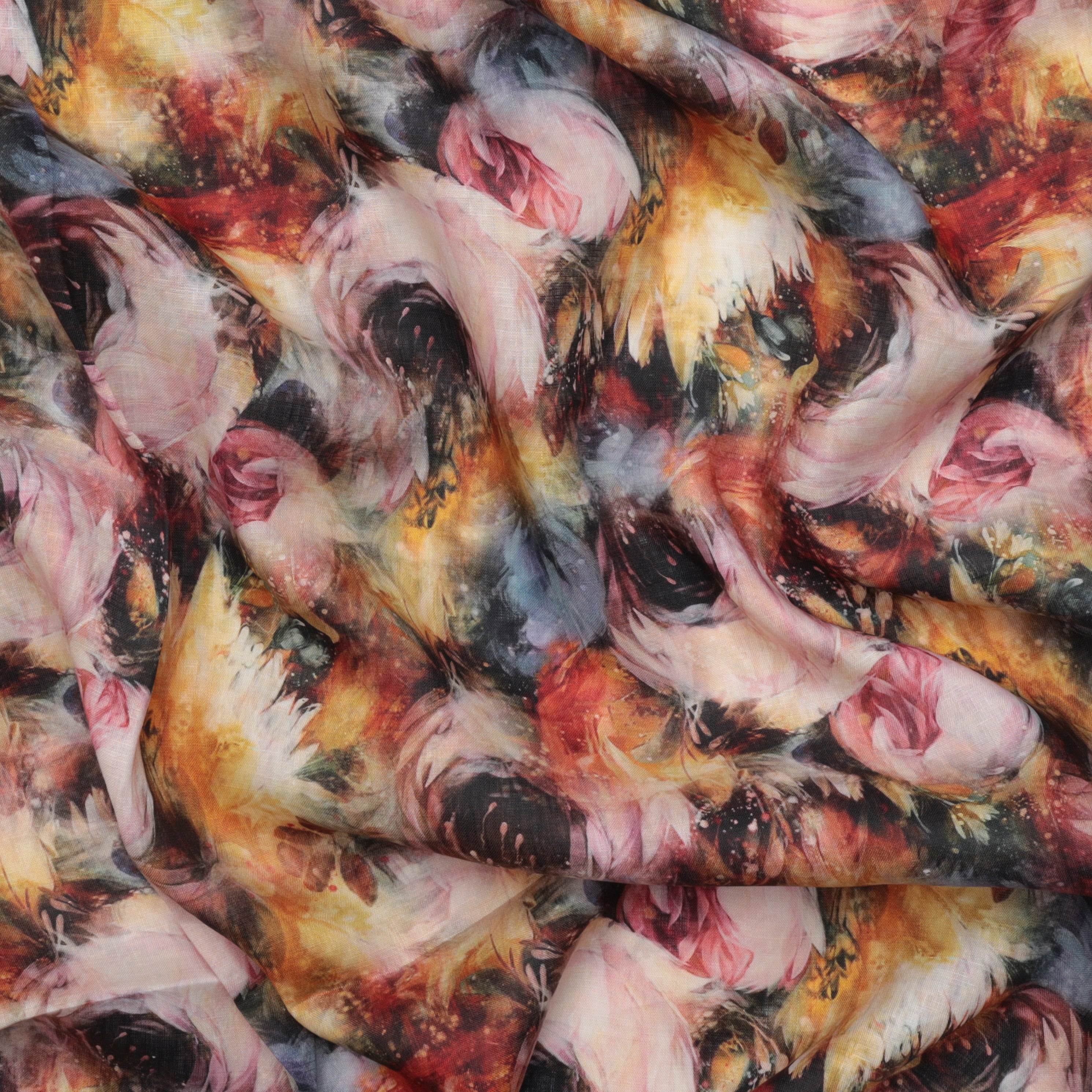 Linen - Digital Print - Multi – RICK RACK Textiles