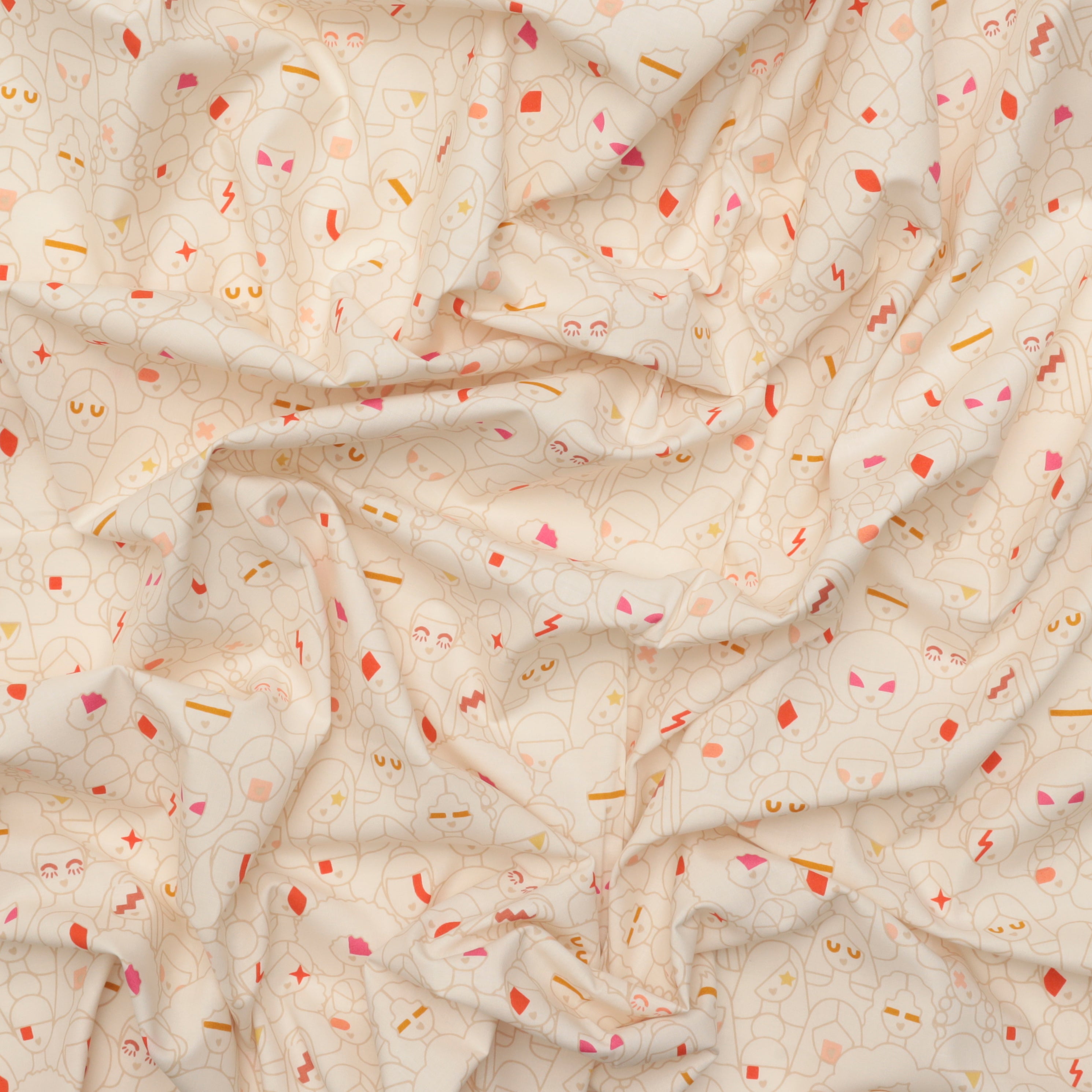 Ruby Star - Cotton - Sunbeam - Rebel - Natural – RICK RACK Textiles