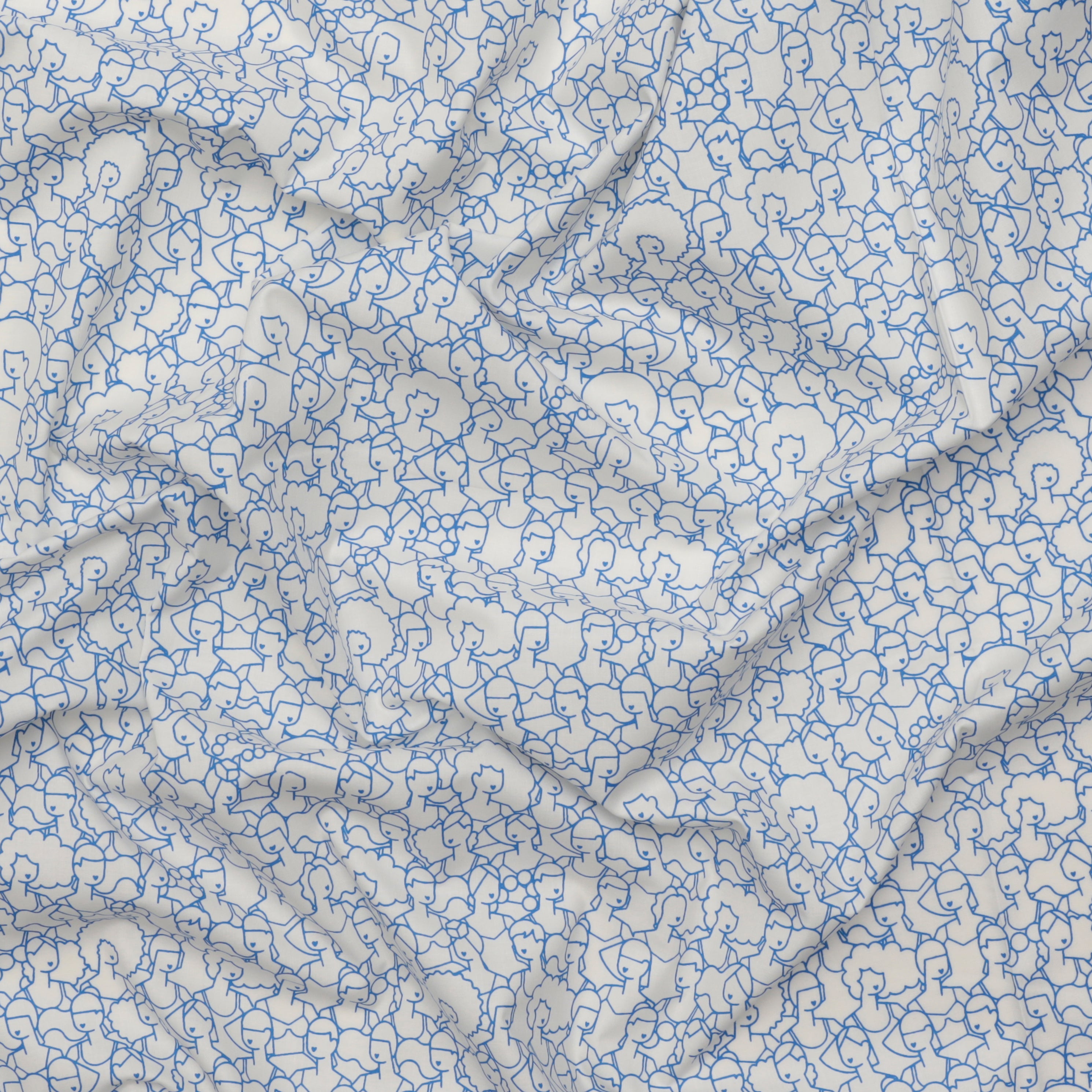 Ruby Star - Cotton - Water - Swim Parade - Royal Blue – RICK RACK Textiles