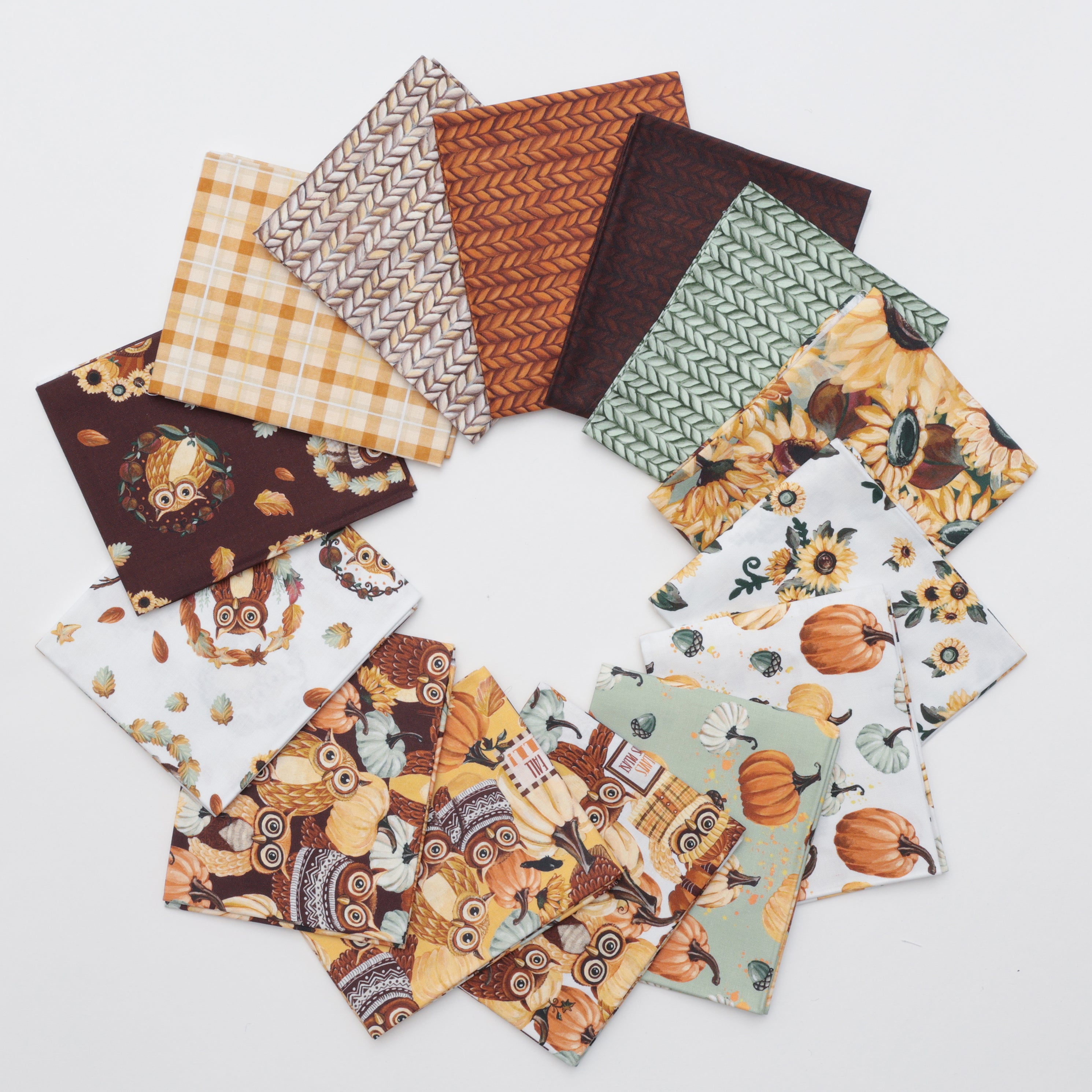 Cotton - Fat Quarter Bundle - Happy Fallidays -14 pcs – RICK RACK Textiles