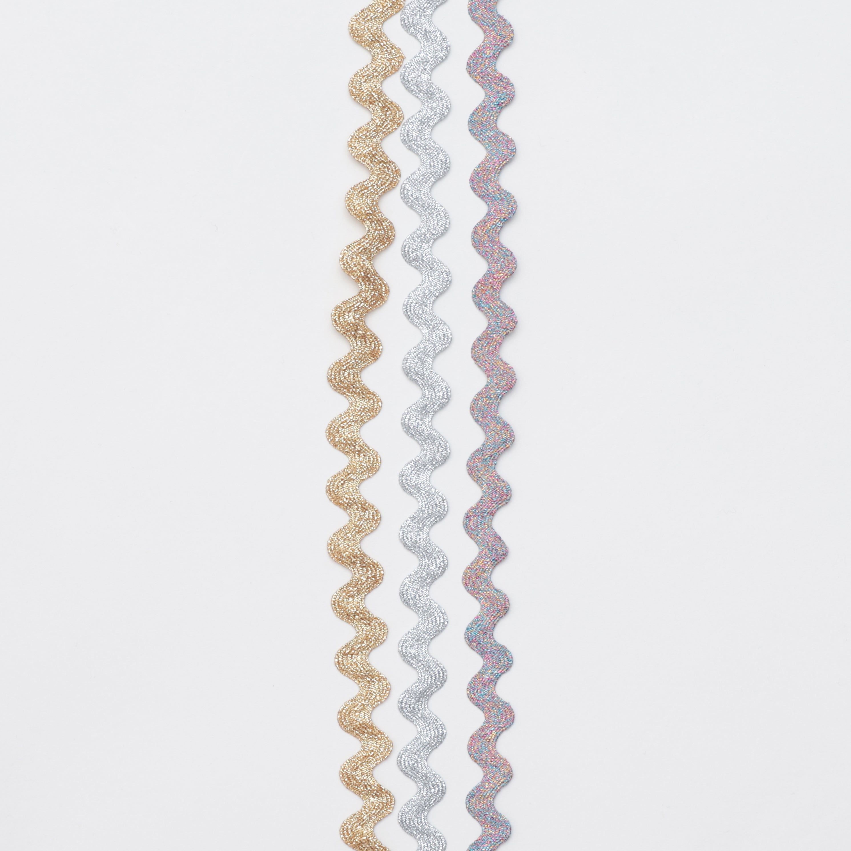 Rick Rack Braid - Metallic - 15mm - Assorted – RICK RACK Textiles