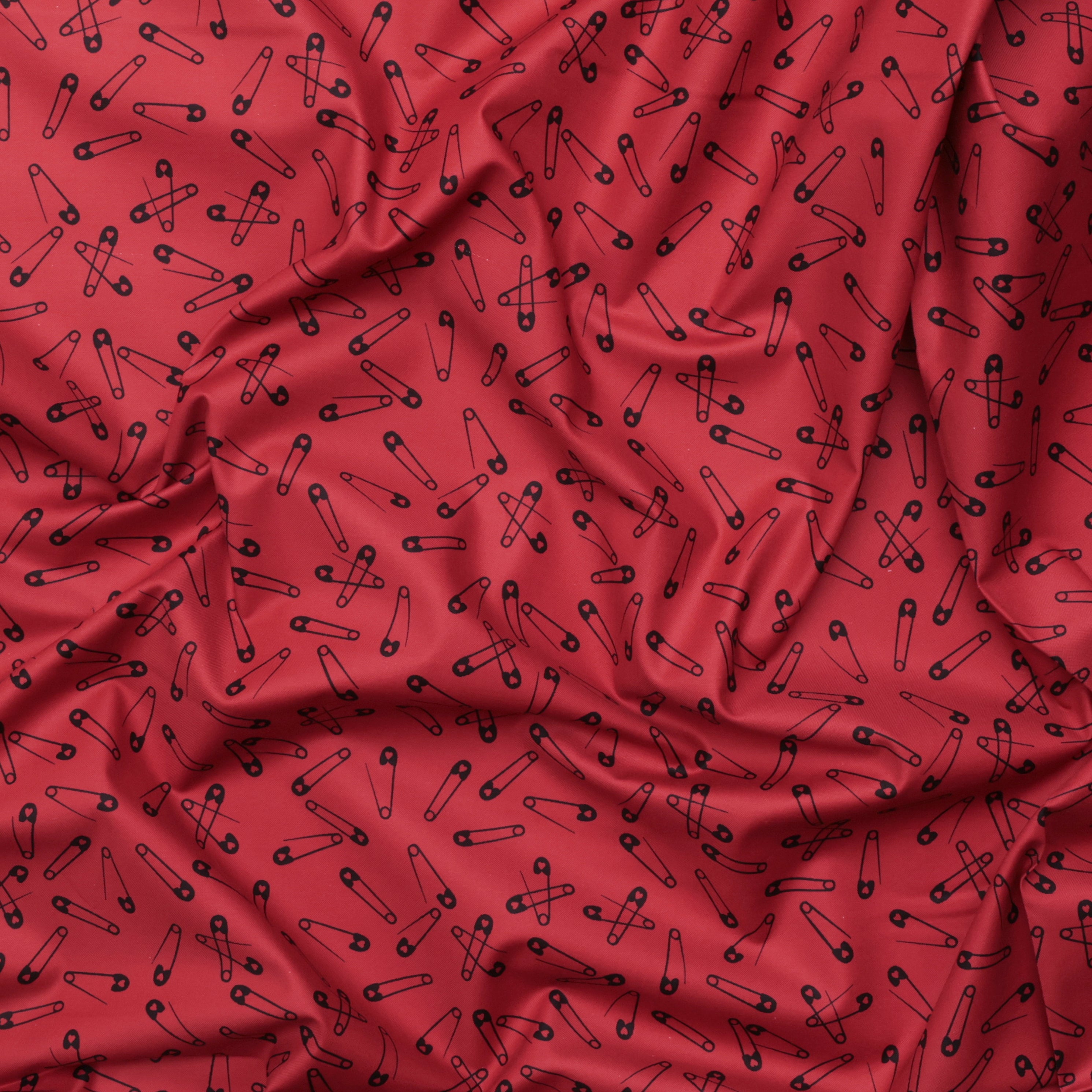 Andover - Cotton - Iconic - Pins - Brick – RICK RACK Textiles