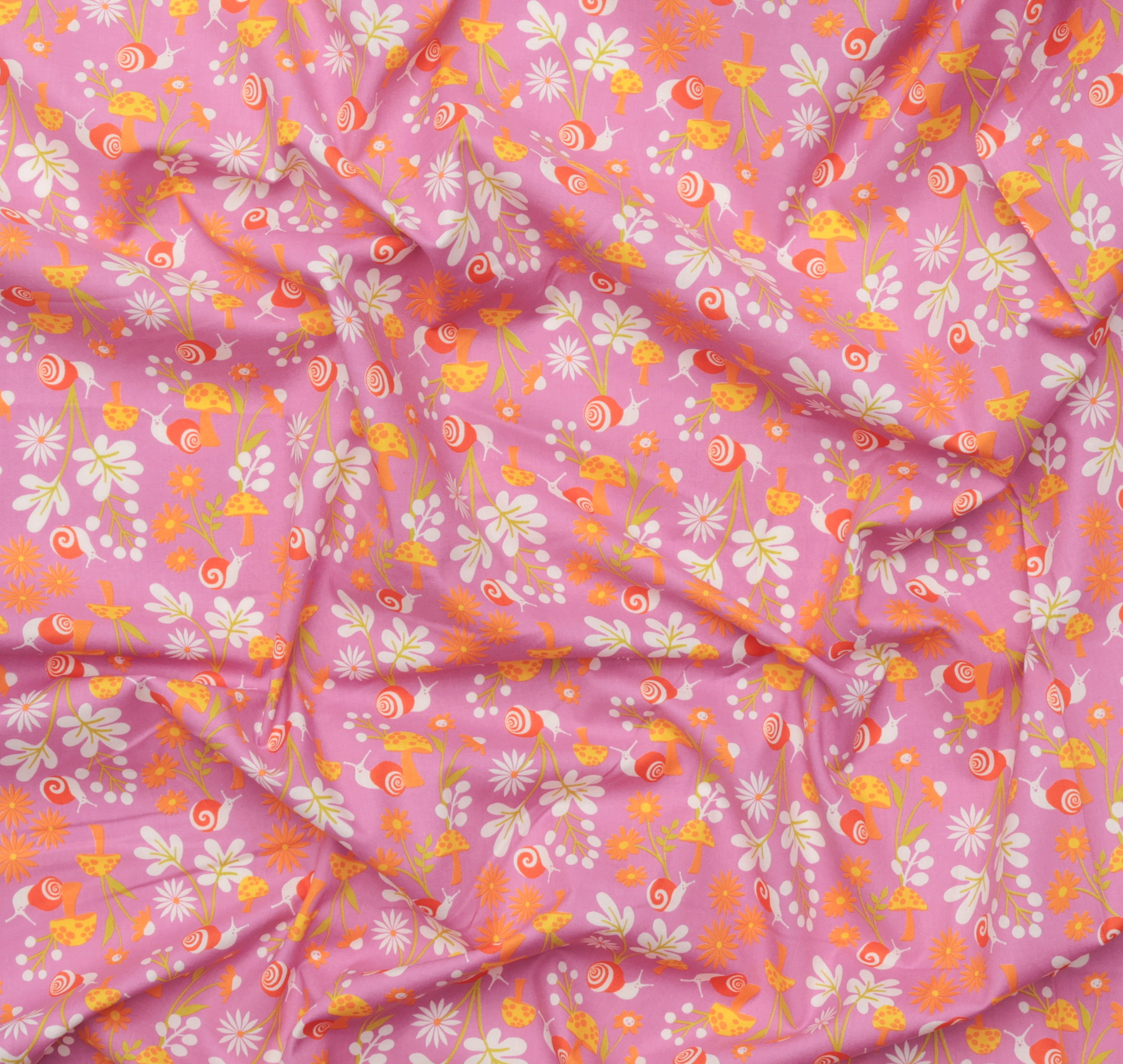 Ruby Star - Cotton - Animal Animal - Snail Garden - Heliotrope – RICK ...