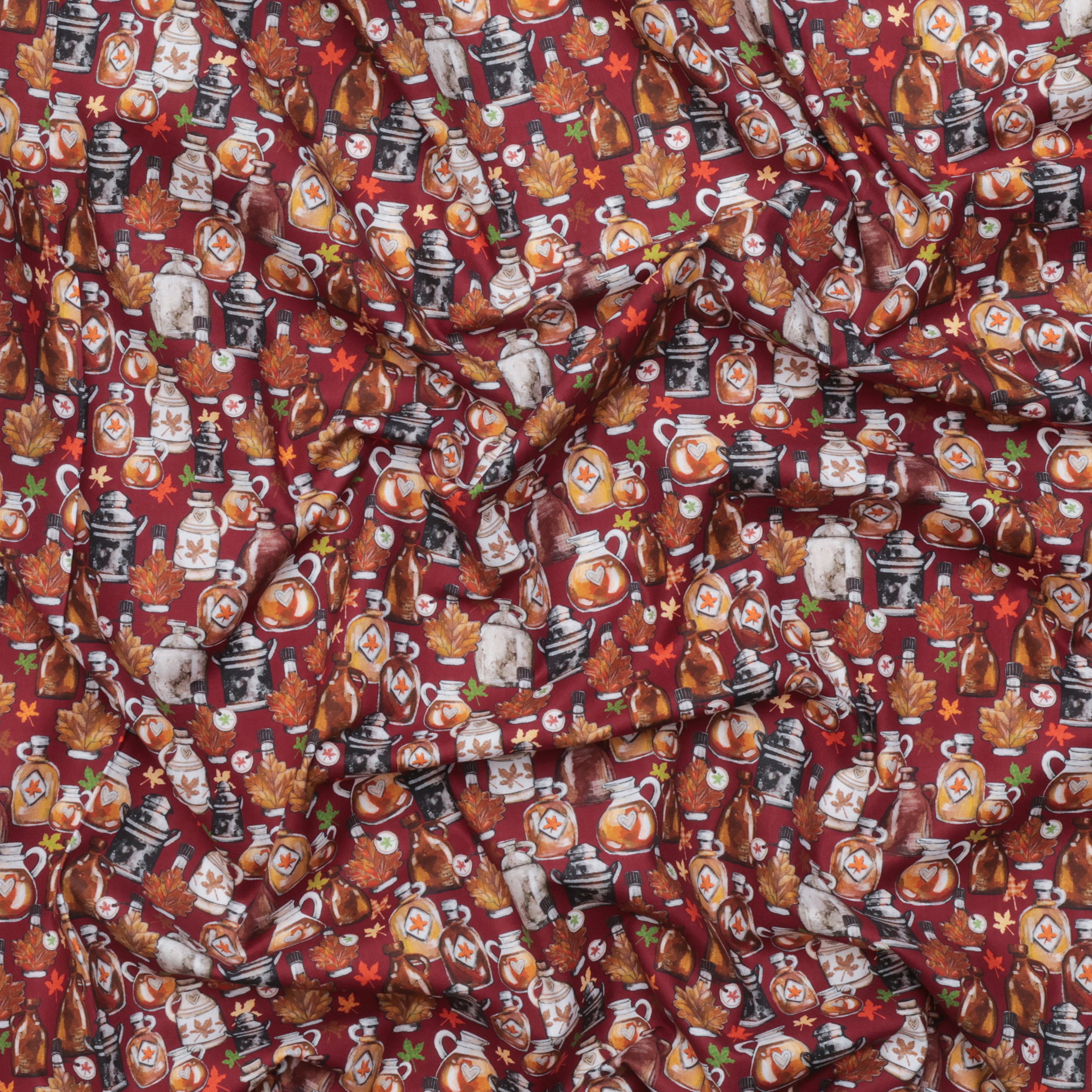 Camelot - Cotton - Maple Syrup - Red – RICK RACK Textiles