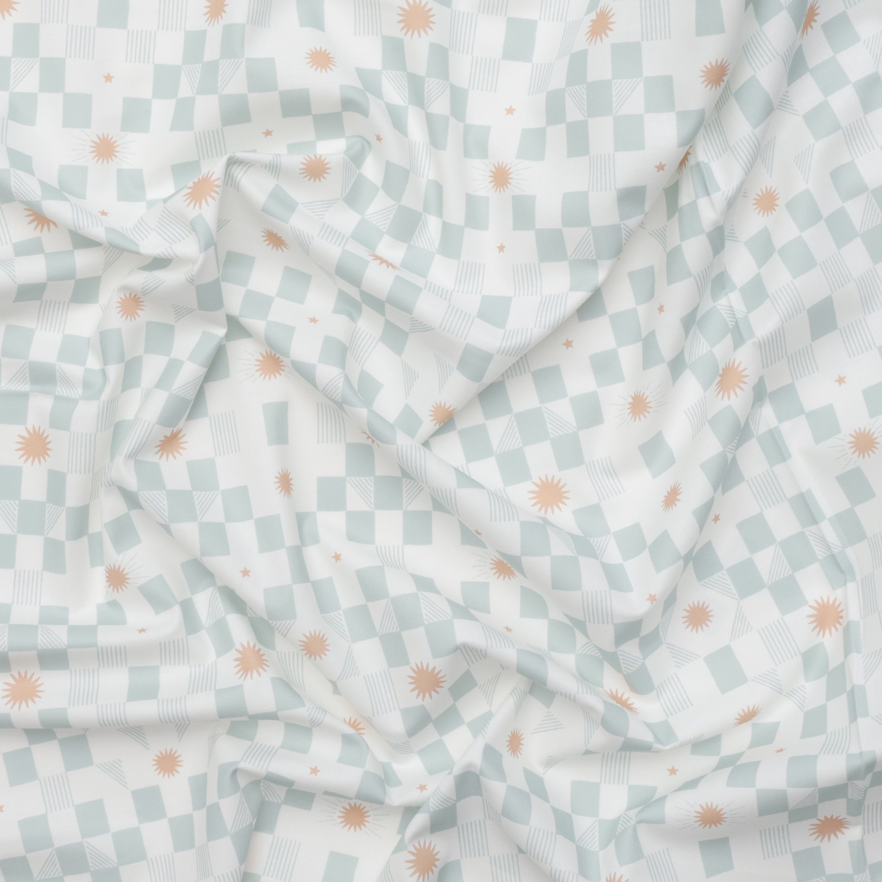 Moda - Cotton - To The Moon And Back - Stars and Blocks - Grass – RICK ...
