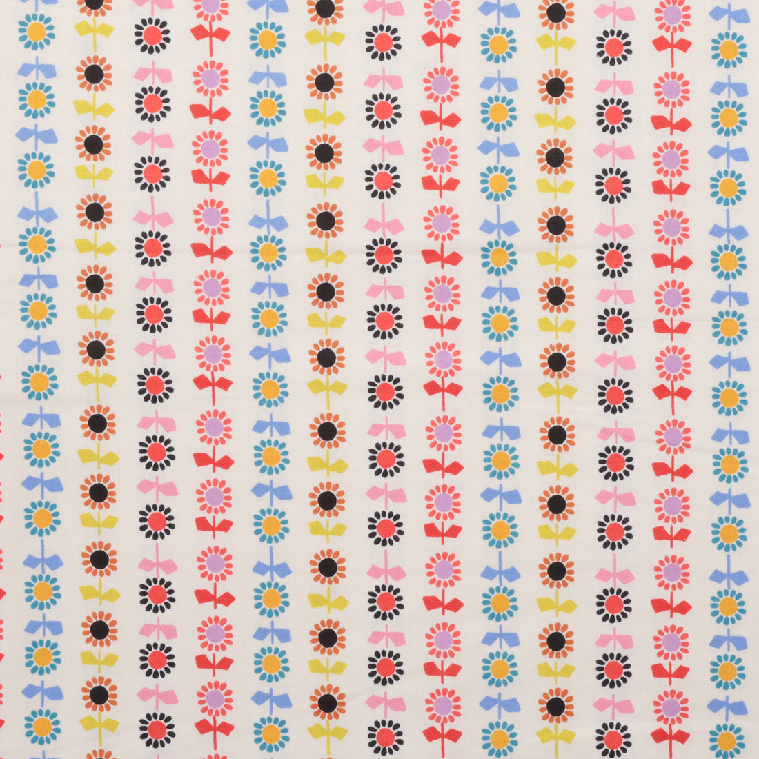 Ruby Star - Canvas - Catnap - Daisy Stripe - Natural – RICK RACK Textiles