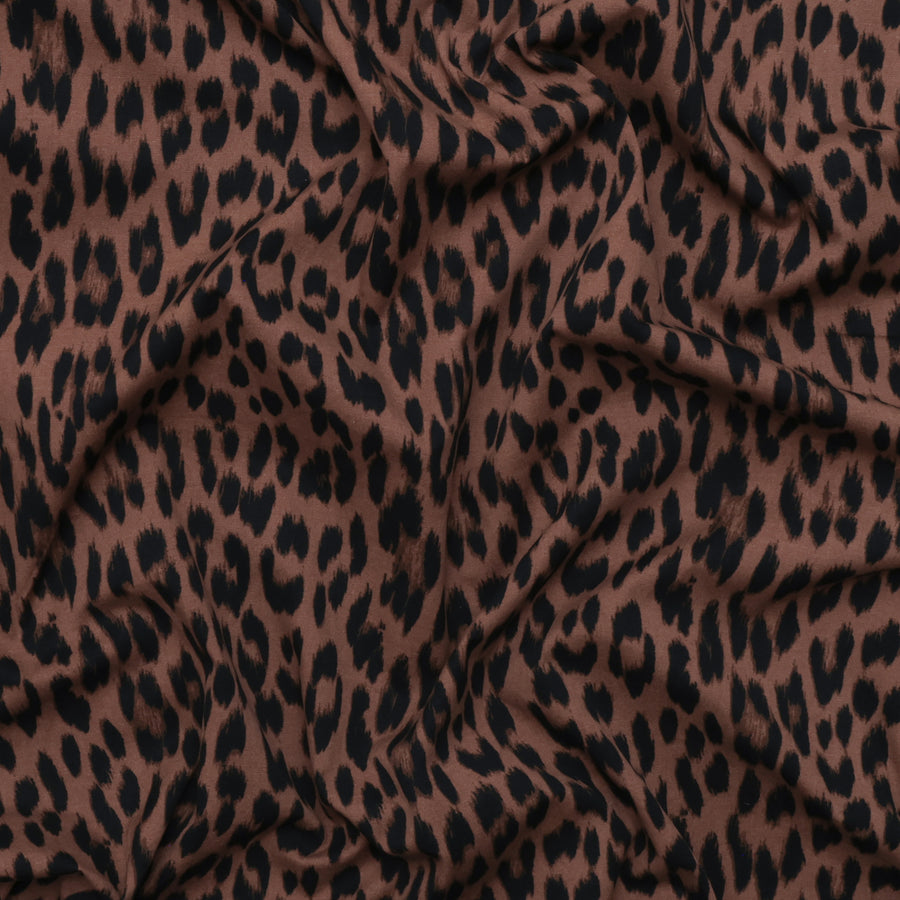 Organic Cotton - Charlie Print - Mocha – RICK RACK Textiles