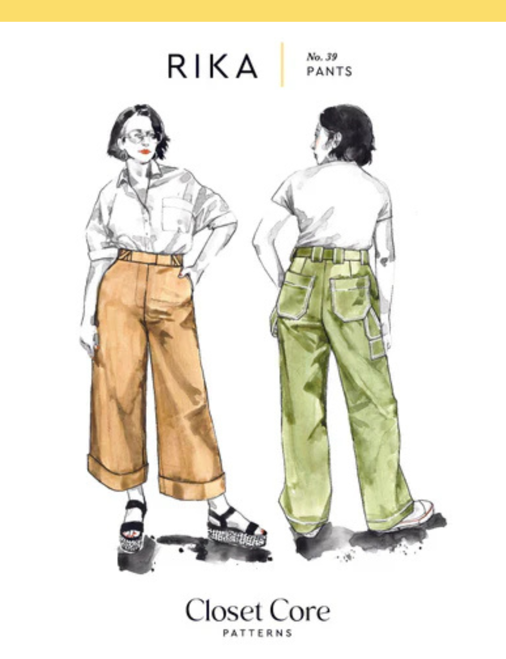 Closet Core - Rika Pants – RICK RACK Textiles