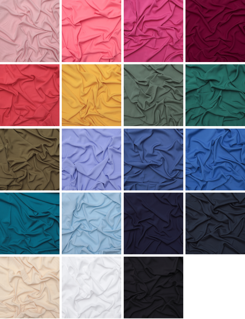 Fab Basics - Viscose Poplin - Assorted – RICK RACK Textiles