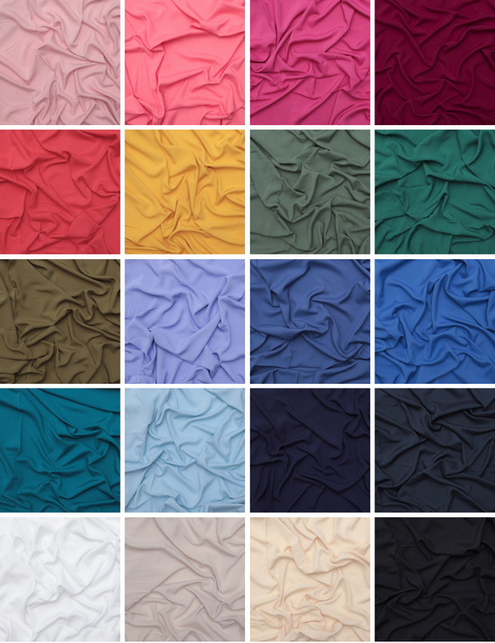 Fab Basics - Viscose Poplin - Assorted – RICK RACK Textiles