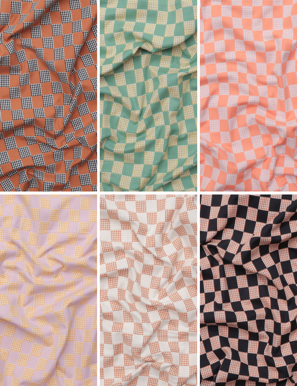 Fableism - Cotton - Checkmate Checkers - Assorted – RICK RACK Textiles