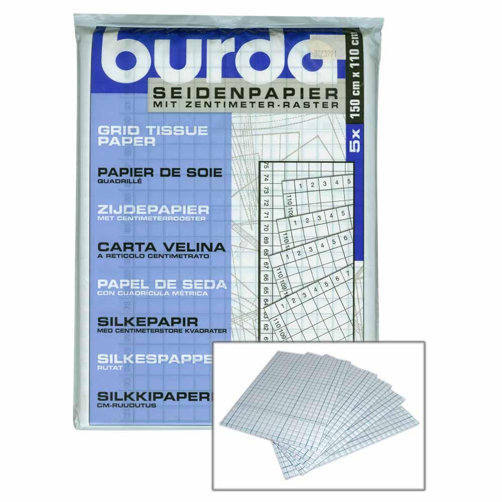 BURDA - Grid Trace Paper – RICK RACK Textiles
