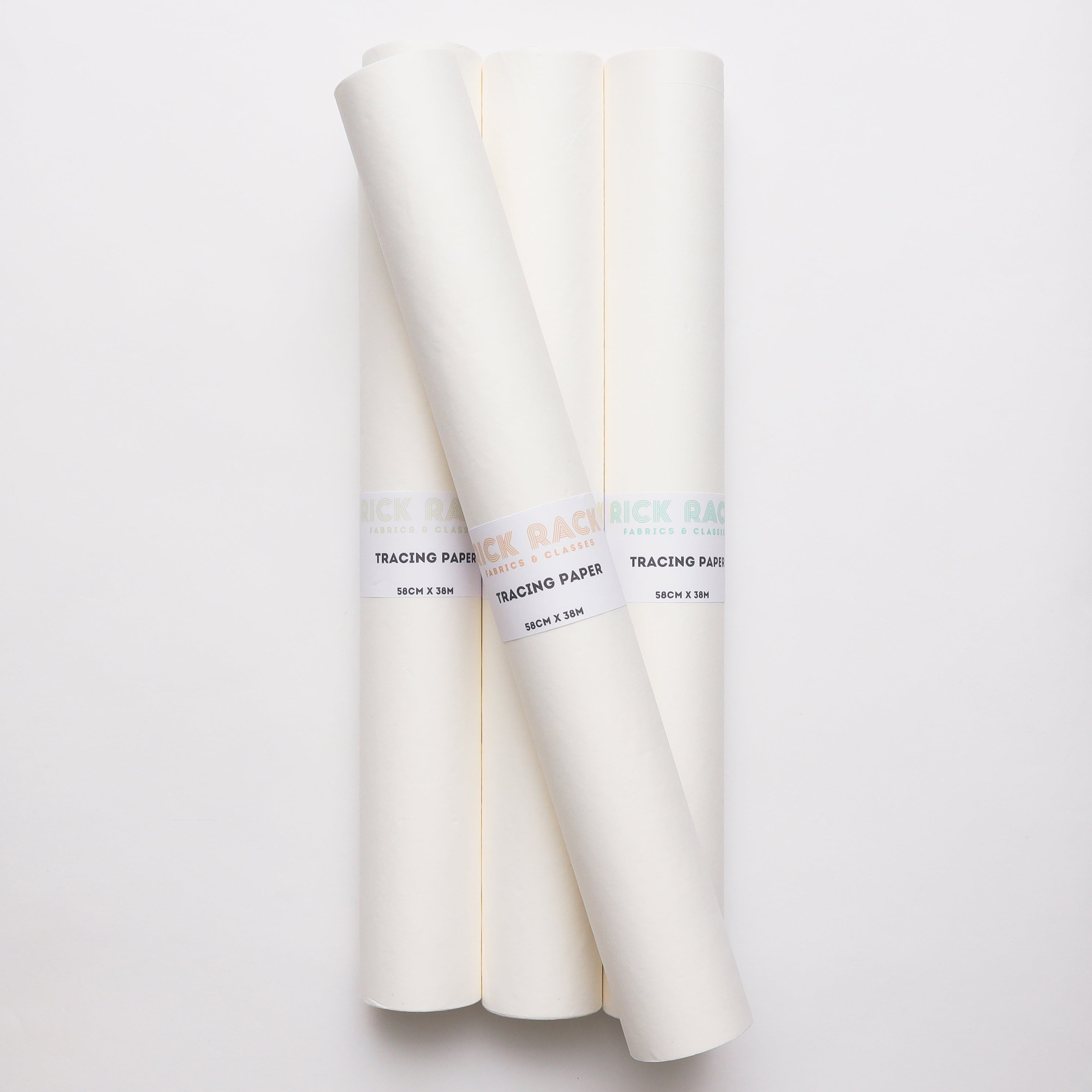RICK RACK - Tracing Paper - 38m Roll – RICK RACK Textiles