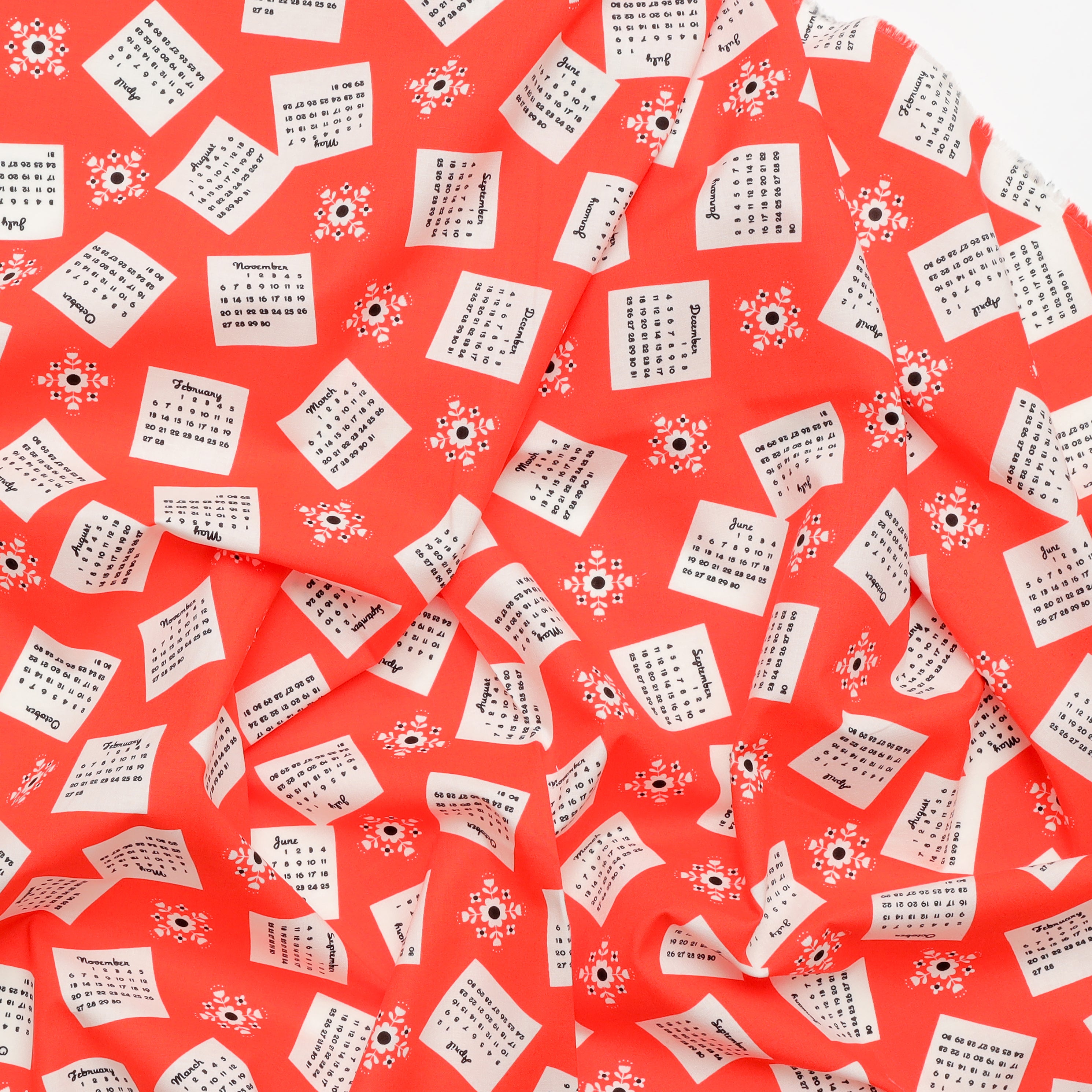 Ruby Star - Cotton - Tomato Tomahto - Calendar - Ruby – RICK RACK Textiles