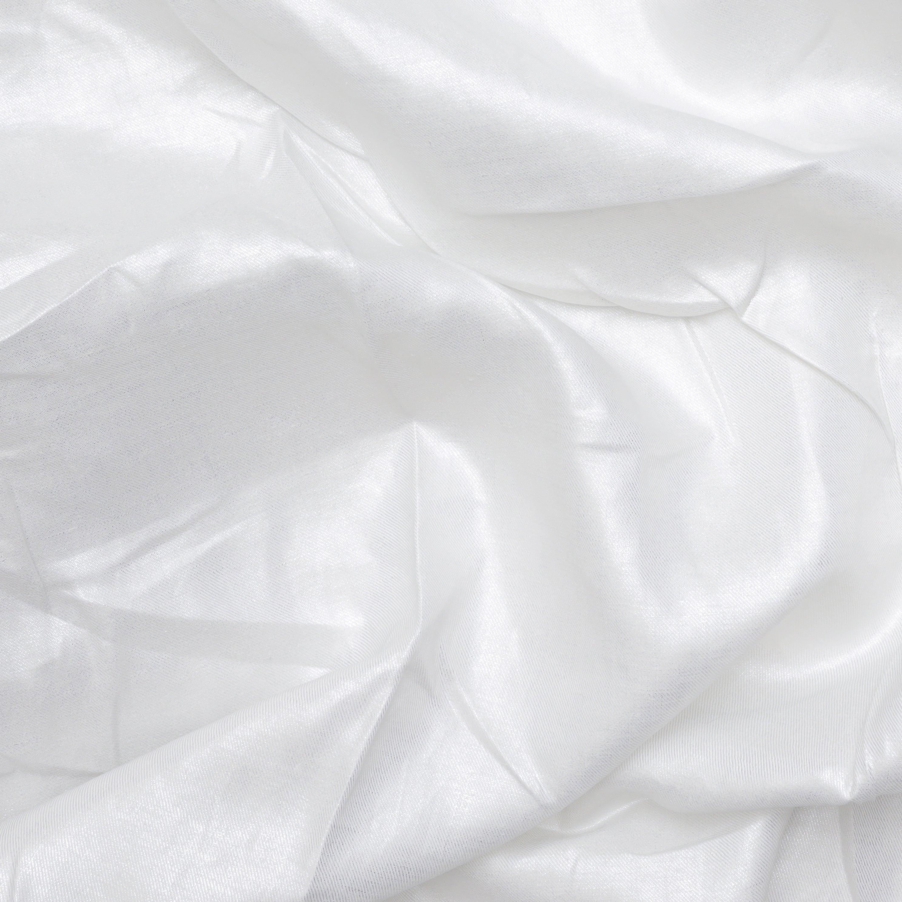 Linen - Azure Shine - White Silver – RICK RACK Textiles