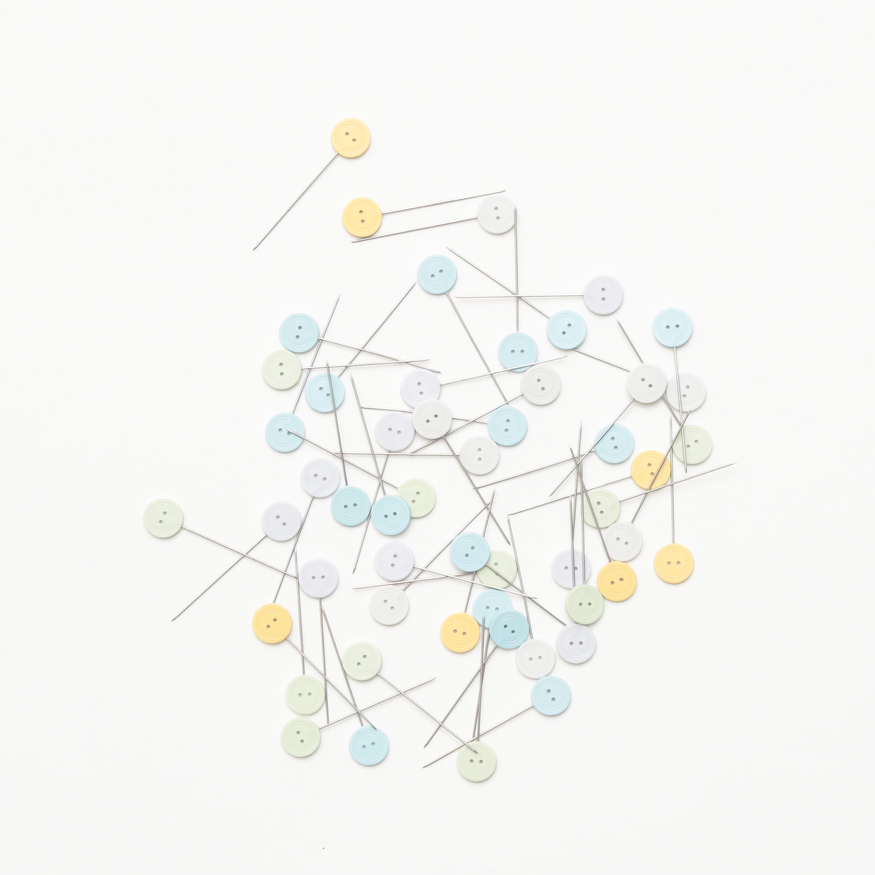 Dritz - Button Flat Head Pins - 50 pc – RICK RACK Textiles