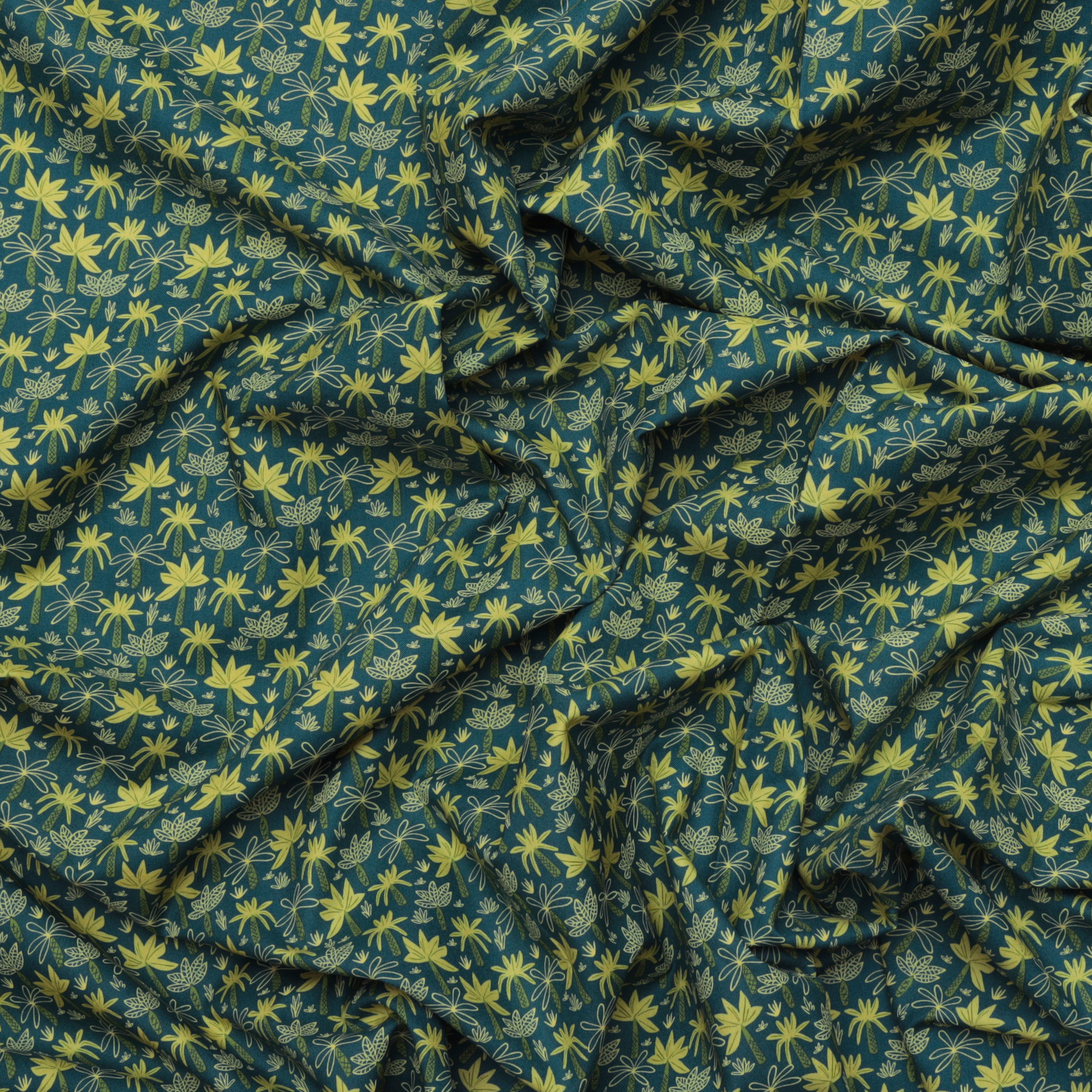 Moda - Cotton - Stomp Stomp Roar - Tropical Forest - Teal – RICK RACK ...