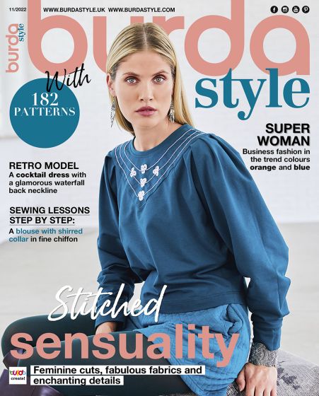 Burda Style - Pattern Magazine - 11/2022 – RICK RACK Textiles